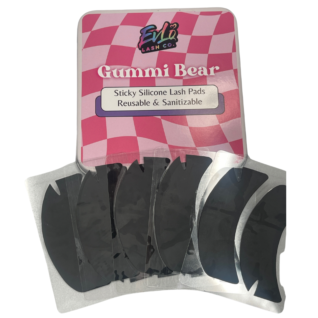 Gummy Bear Sticky Silicone Pads- Pack of 5 – EvLo Lash Co.